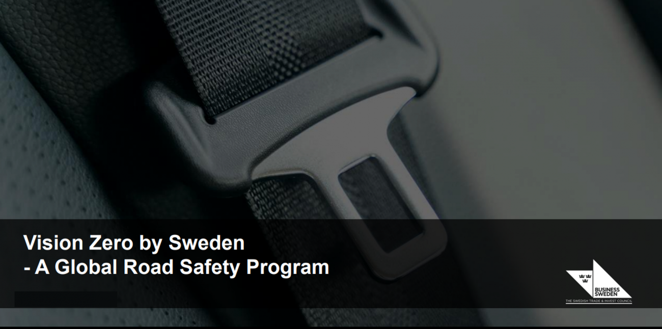 Webinar: Vision Zero by Sweden - A Global Road Safety Program | Safer