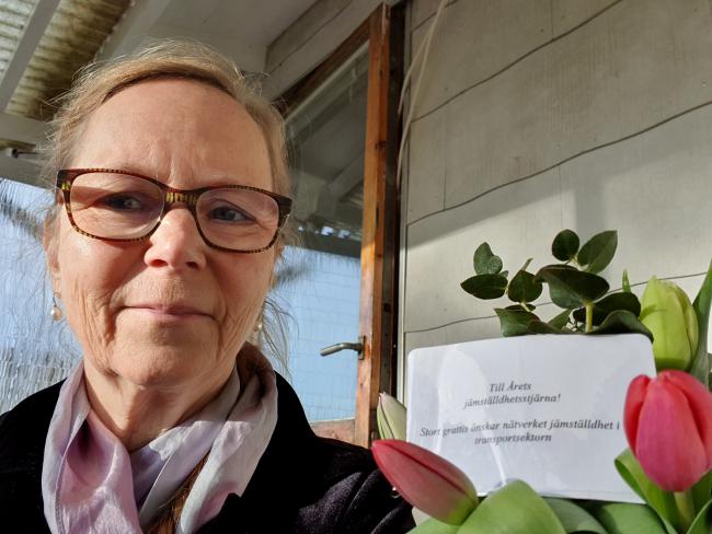 Astrid Linder – the equality star of the year | Safer